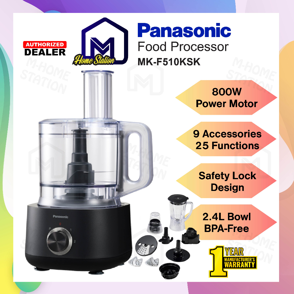 Panasonic Food Processor MK-F510KSK MK-F310WSK MK-F310 MK-F510 MK-5087M ...