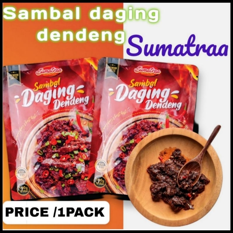 Sambal Daging dendeng Sumatraa 🔥 sedap🔥 Dendeng Daging | Shopee Malaysia