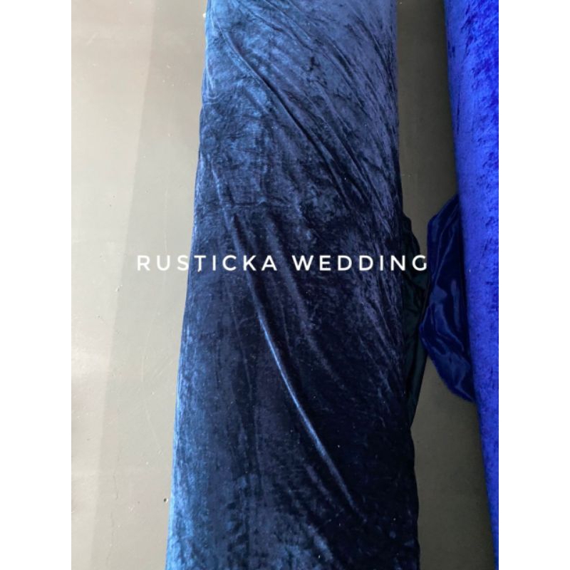 Kain Backdrop Pelamin Velvet Kain Velvet Plush baldu Meter Wedding ...