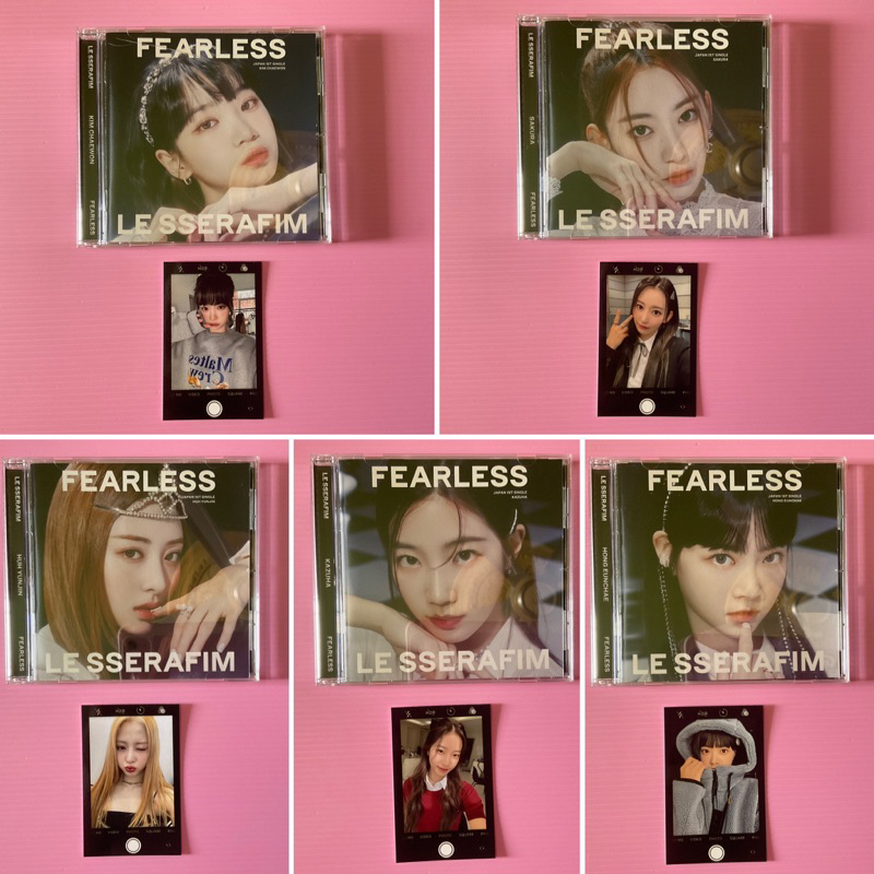 LE SSERAFIM LESSERAFIM Fearless Japan Unsealed Album | Shopee Malaysia