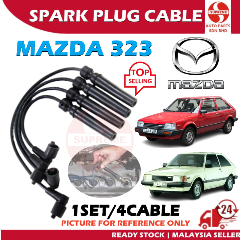 S2U NGK Spark Plug Cable Mazda 323 Astina 1.6 16V Laser 323 Tali Plug ...