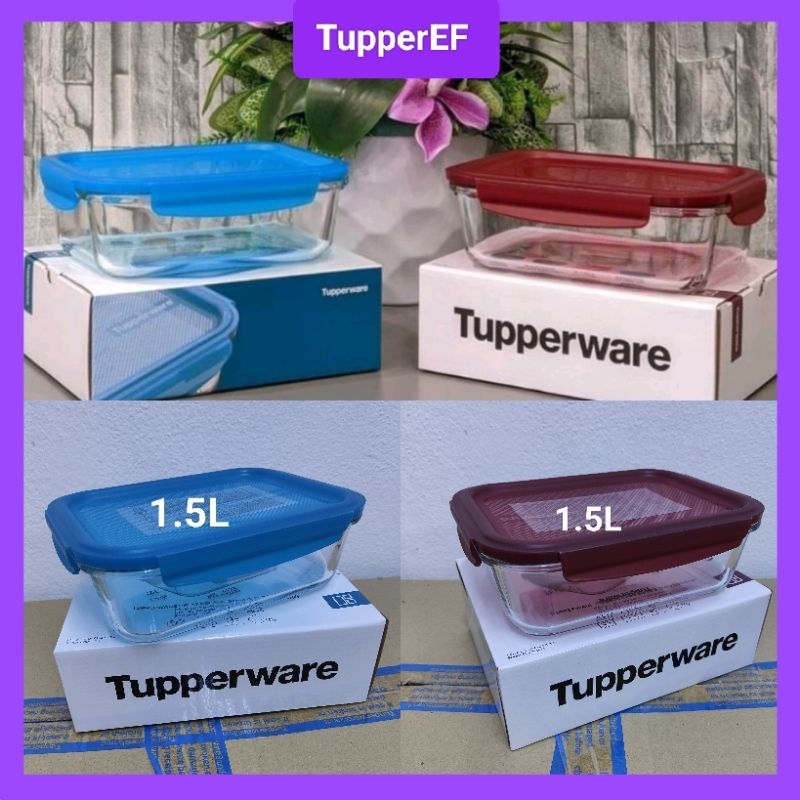 💖💖 Tupperware PremiaGlass (1) 1L / 1.5L | Shopee Malaysia