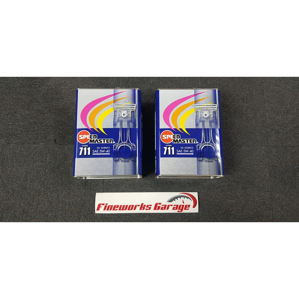 SPEEDMASTER 5W40 CODE 711 FULLY SYNTHETIC ENGINE OIL SN A3/B4/C3 ...