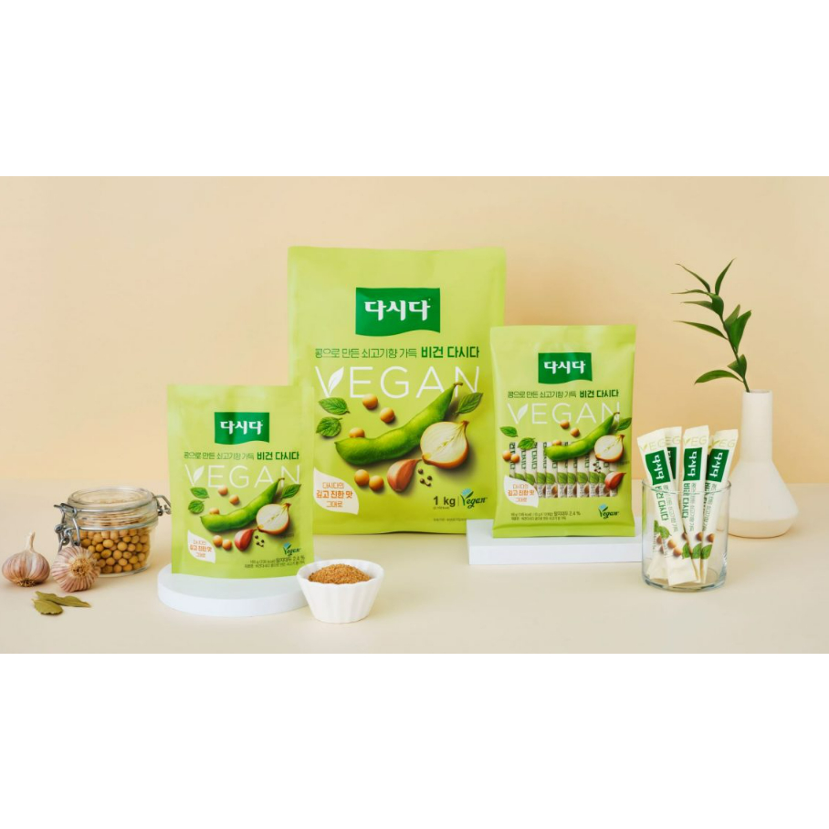 KR625 CJ Vegan Dasida 5g x 12 sachets (60g) / 100g | Shopee Malaysia