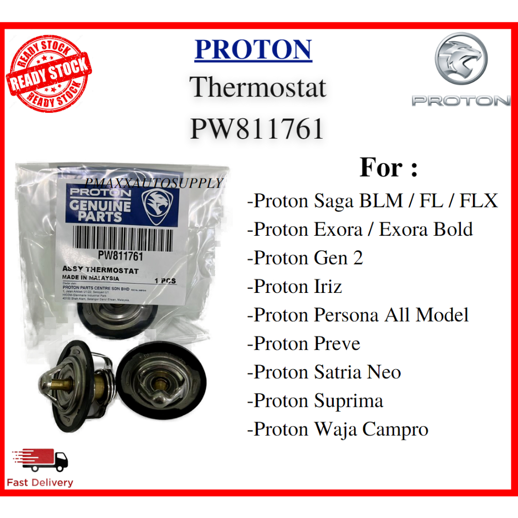 GENUINE MITSUBISHI / PROTON Thermostat - Proton Gen2, BLM, Persona ...