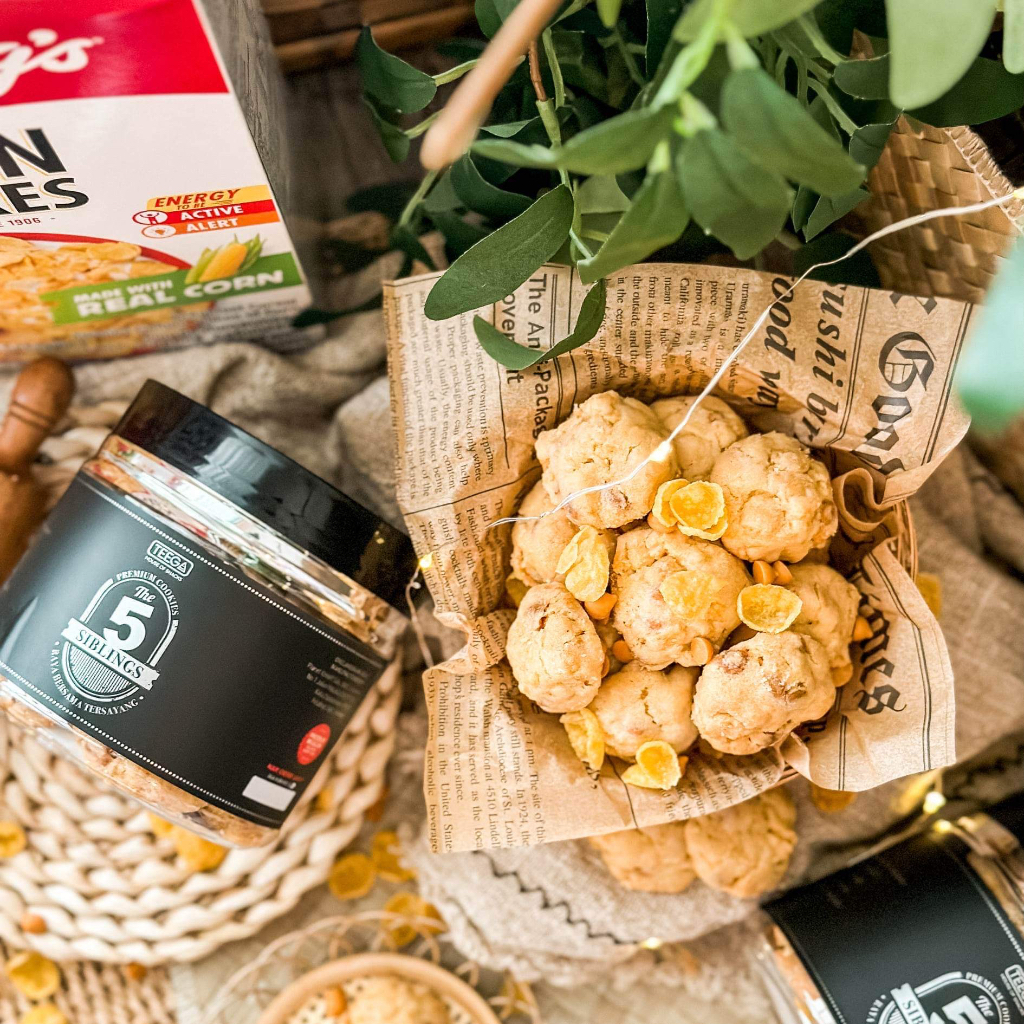 Kuih Raya Teega Kookie The 5 Sibling Biskut Raya Teega Cookies Snacks ...