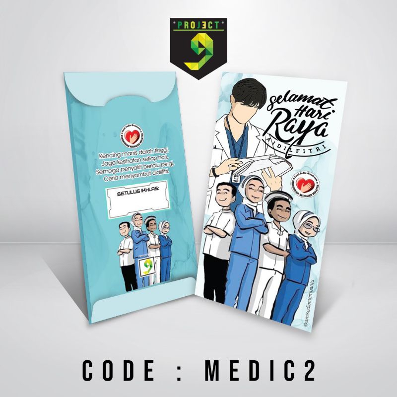 Sampul Raya Nurse MA Hospital KKM staff 2025 | Shopee Malaysia
