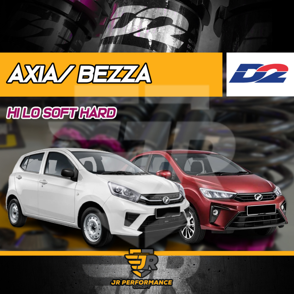 D2 Hi Low High Low Body Shift Adjustable Absorber Axia Bezza Aruz Ativa ...