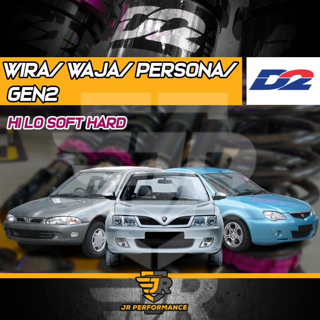 D2 Hi Low High Low Body Shift Adjustable Absorber Axia Bezza Aruz Ativa ...