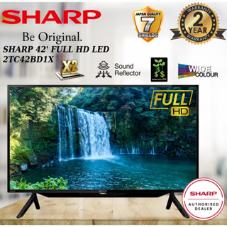 SHARP 42 INCH FULL HD LED TV 2TC42FD1X [NEW MODEL] || 2TC42BD1X ...