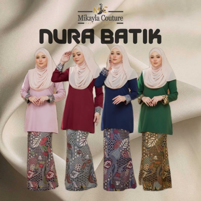 HOT ITEM 🔥 NEW BATIK RAYA PROMOSI 👗NURA BATIK By MikaylaCouture ...