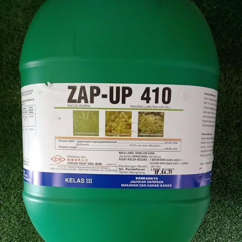 ZAP-UP 410 (41%) racun rumpai 20liter | Shopee Malaysia