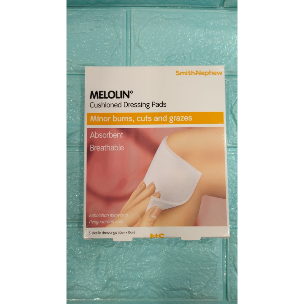 Smith & Nephew Melolin Cushioned Dressing Pads (5cm/ 10cm) | Shopee ...