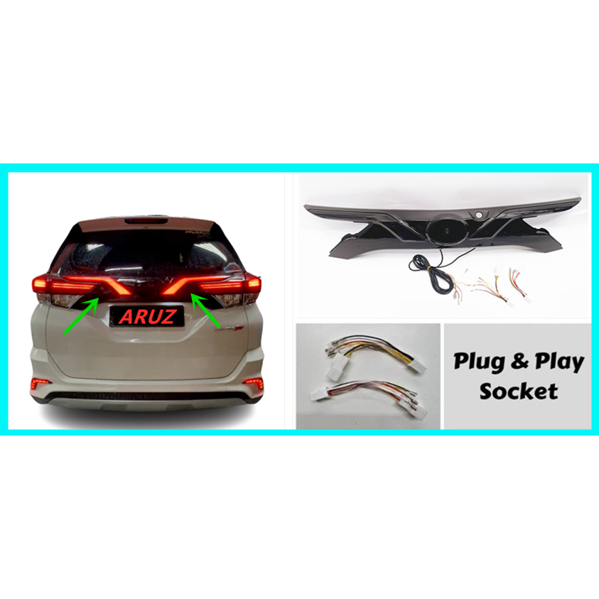 PERODUA ARUZ Rear Center Tail Gate Running Light With Signal Function 3 ...
