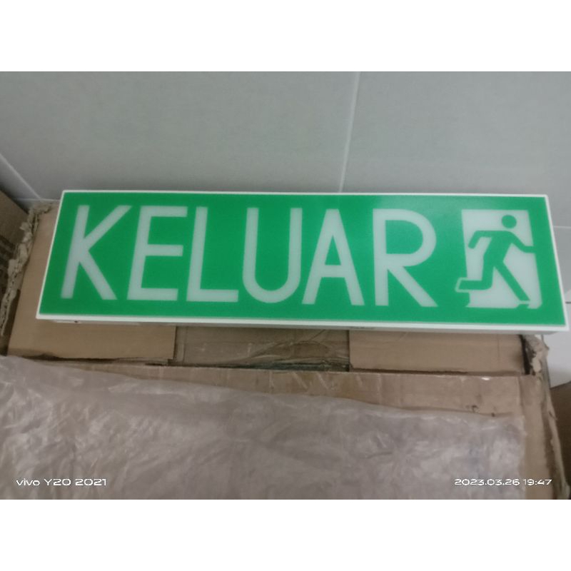 Econlite - Emergency Keluar Sign | Shopee Malaysia