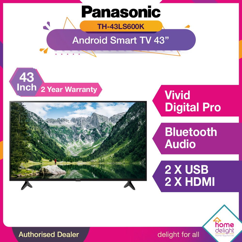 Panasonic 43 Inch Android LED TV TH-43LS600K | Shopee Malaysia
