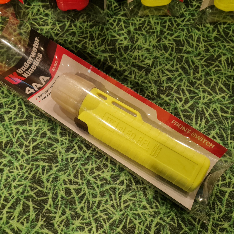 Underwater Kinetics UK 4AA Intrinsically Safe / Ex / ATEX Flashlight ...