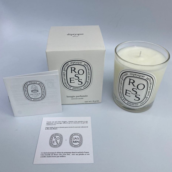 CNY SALE DIPTYQUE_ROSES SCENTED CANDLE 190G ( BEST FOR HOME DECORE AND ...