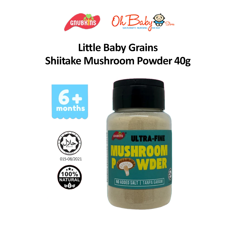 Little Baby Grains Shiitake Mushroom Powder (40g) | Shopee Malaysia