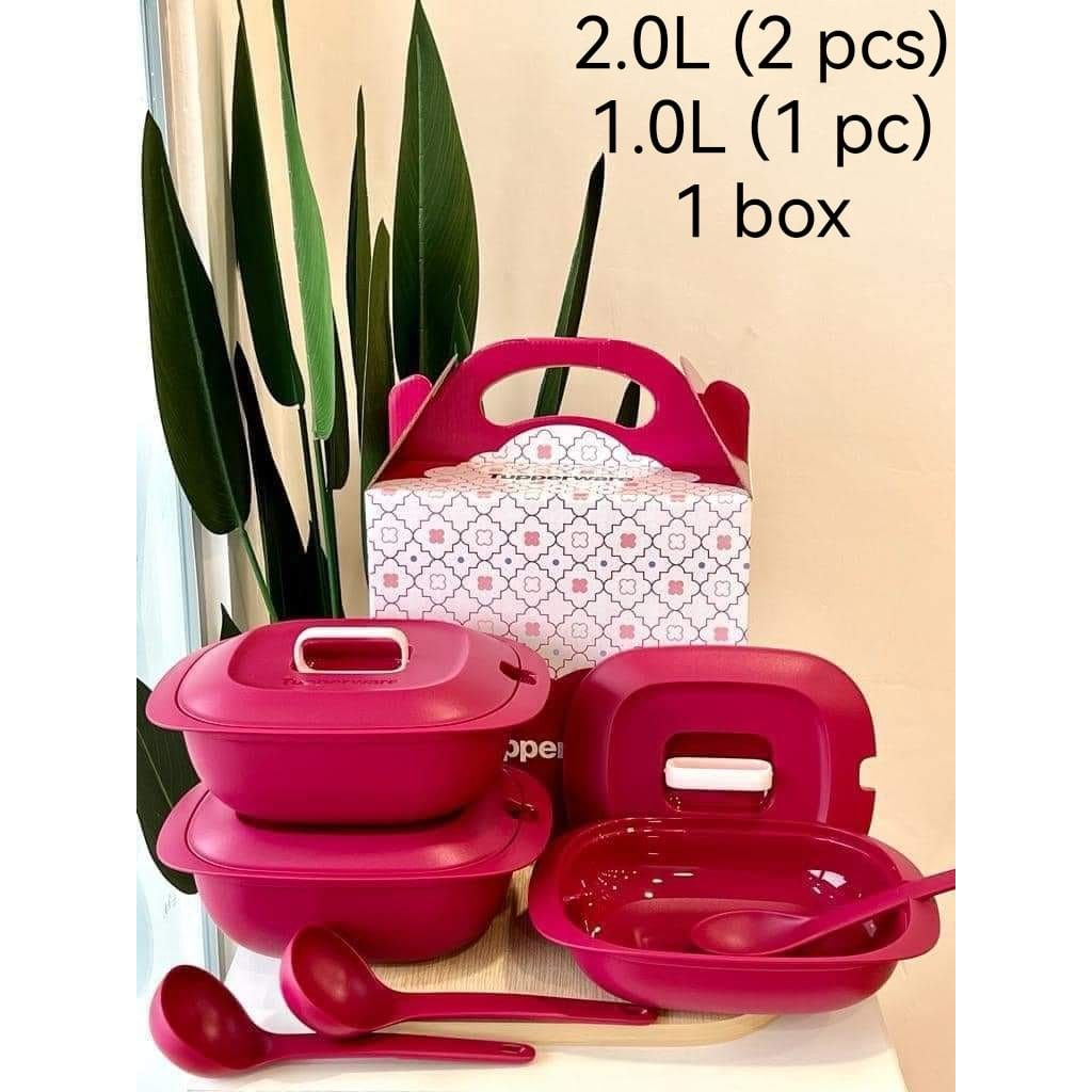 Tupperware Gourmet server set | Shopee Malaysia