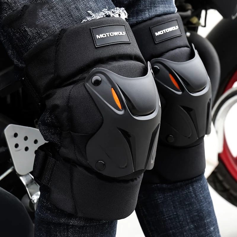 Motorcycle Scooter Bike Bicycle Knee&Elbow Guard Protector Knee Pads ...