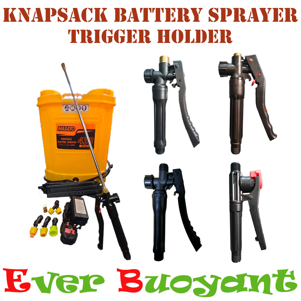 TRIGGER HOLDER FOR KNAPSACK BATTERY SPRAYER \ PICU PEMEGANG UNTUK MESIN ...