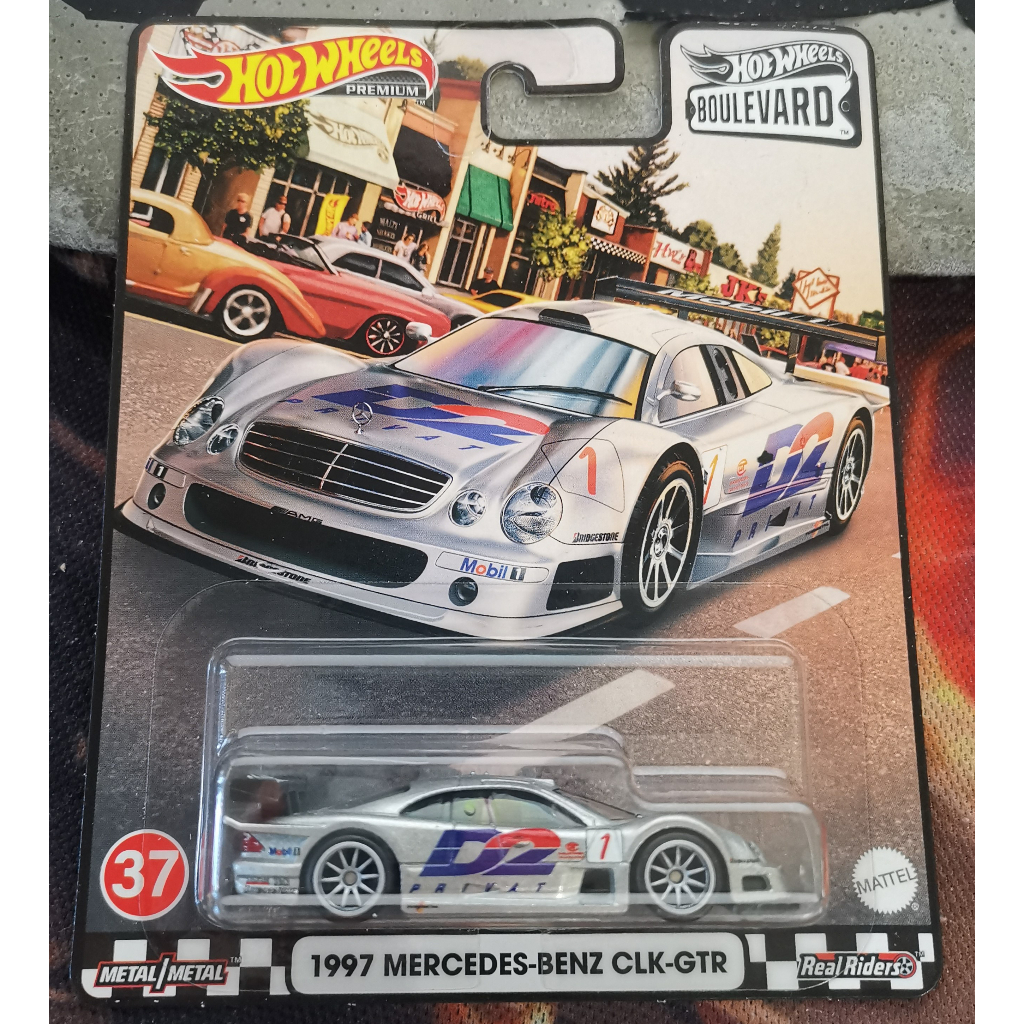 HOTWHEELS PREMIUM CAR CULTURE 1997 MERCEDES BENA CLK GTR D2 PRIVAT #1 ...
