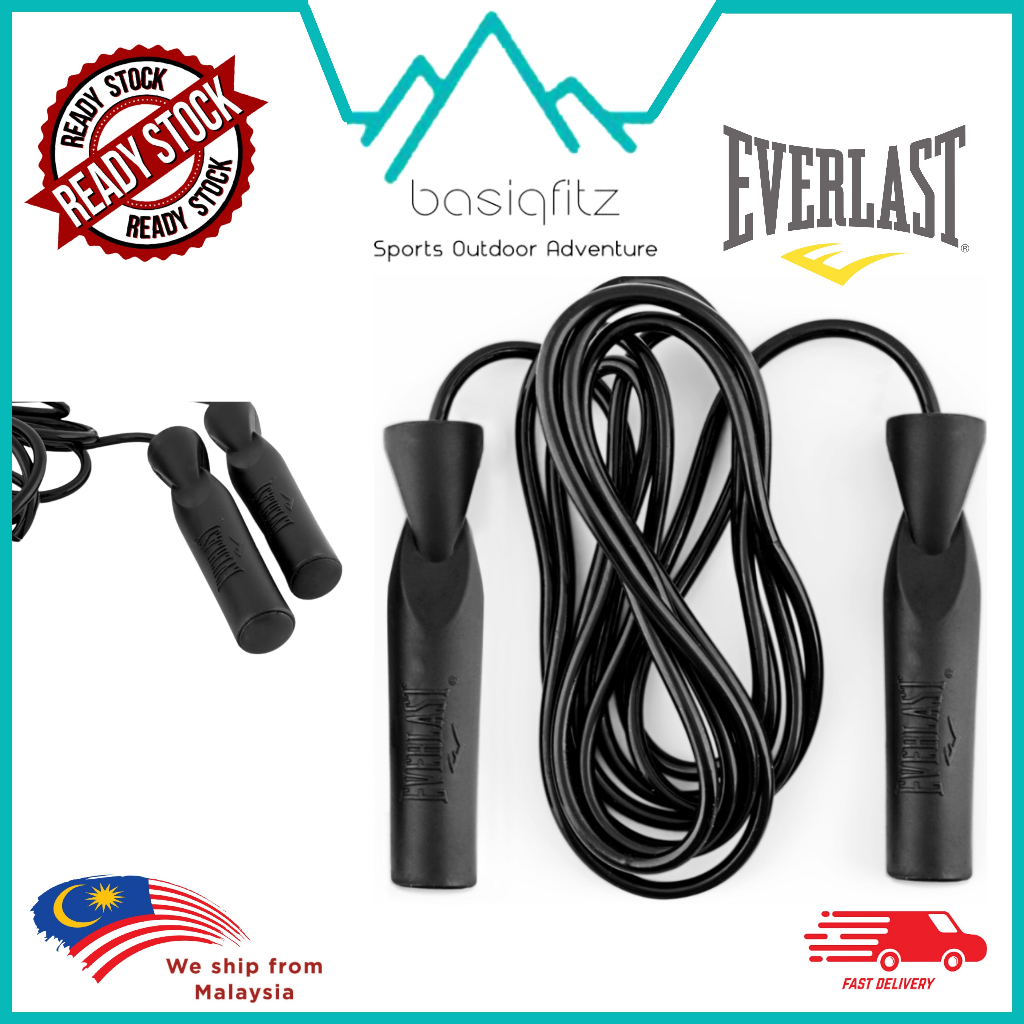 [Genuine] Everlast Skipping Jump Rope Fitness Workout Jumping Skipping ...