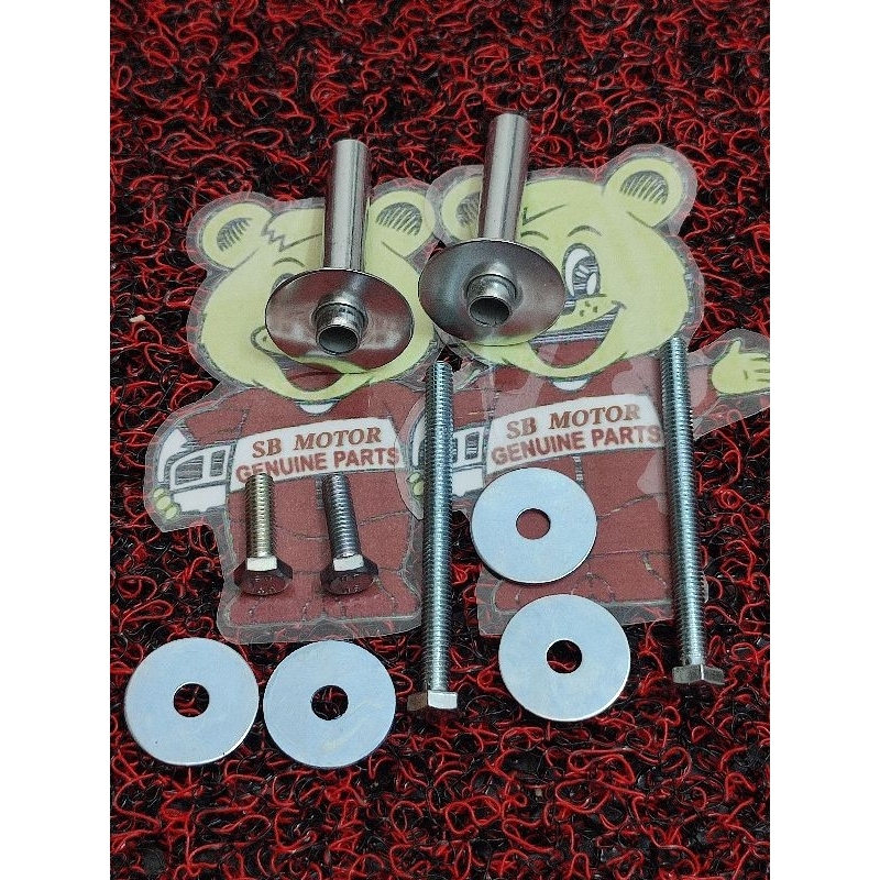 HONDA EX5 EX5 DREAM FRONT COVER BUSH/LEG SHIELD BRACKET SCREW SET ...