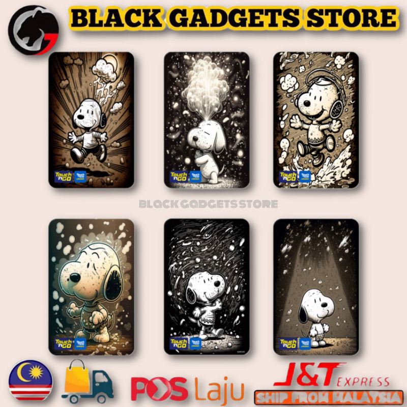 Snoopy Series 2 Series for Touch n Go Card Sticker Cover TNG / Master ...