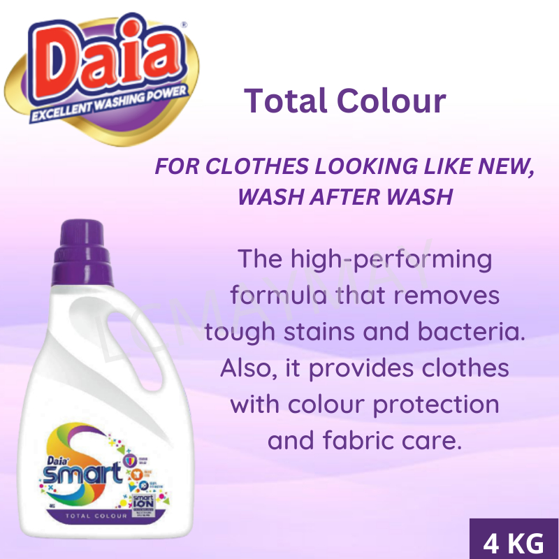 DAIA SMART Liquid Detergent 3.6L & 3.8L | Shopee Malaysia