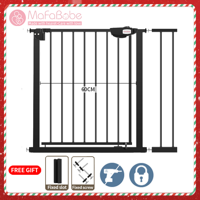 [3 Safety Lock] Mafababe Auto Close Pagar Baby Safety Gate Baby Safe ...