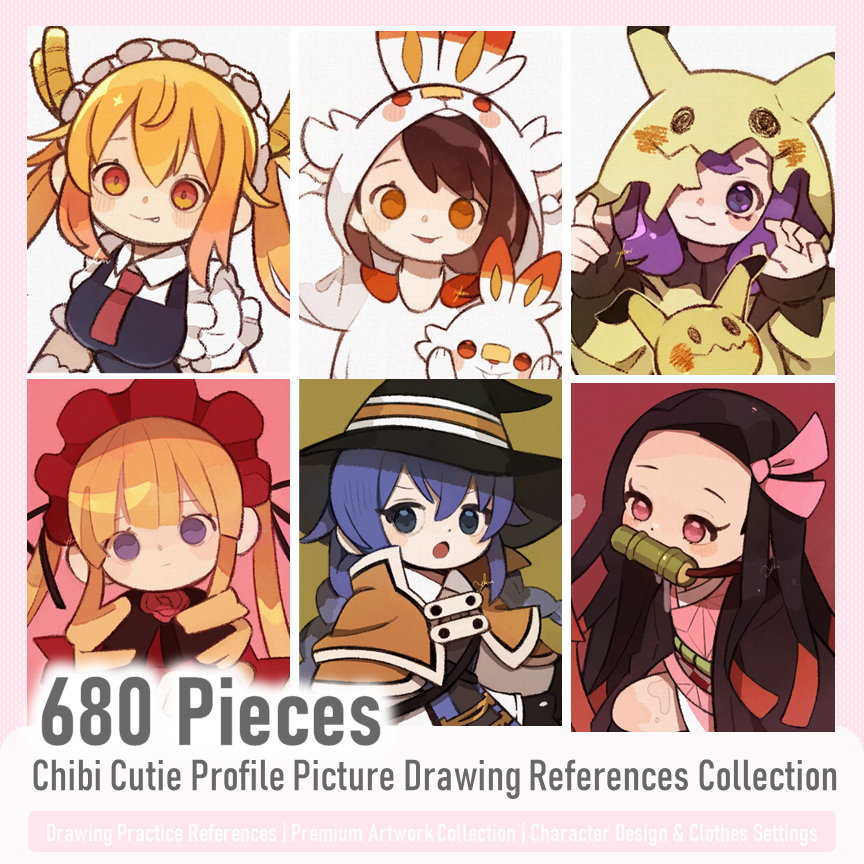 🔥 Drawing References Illustration - Chibi Cutie Profile Picture ...