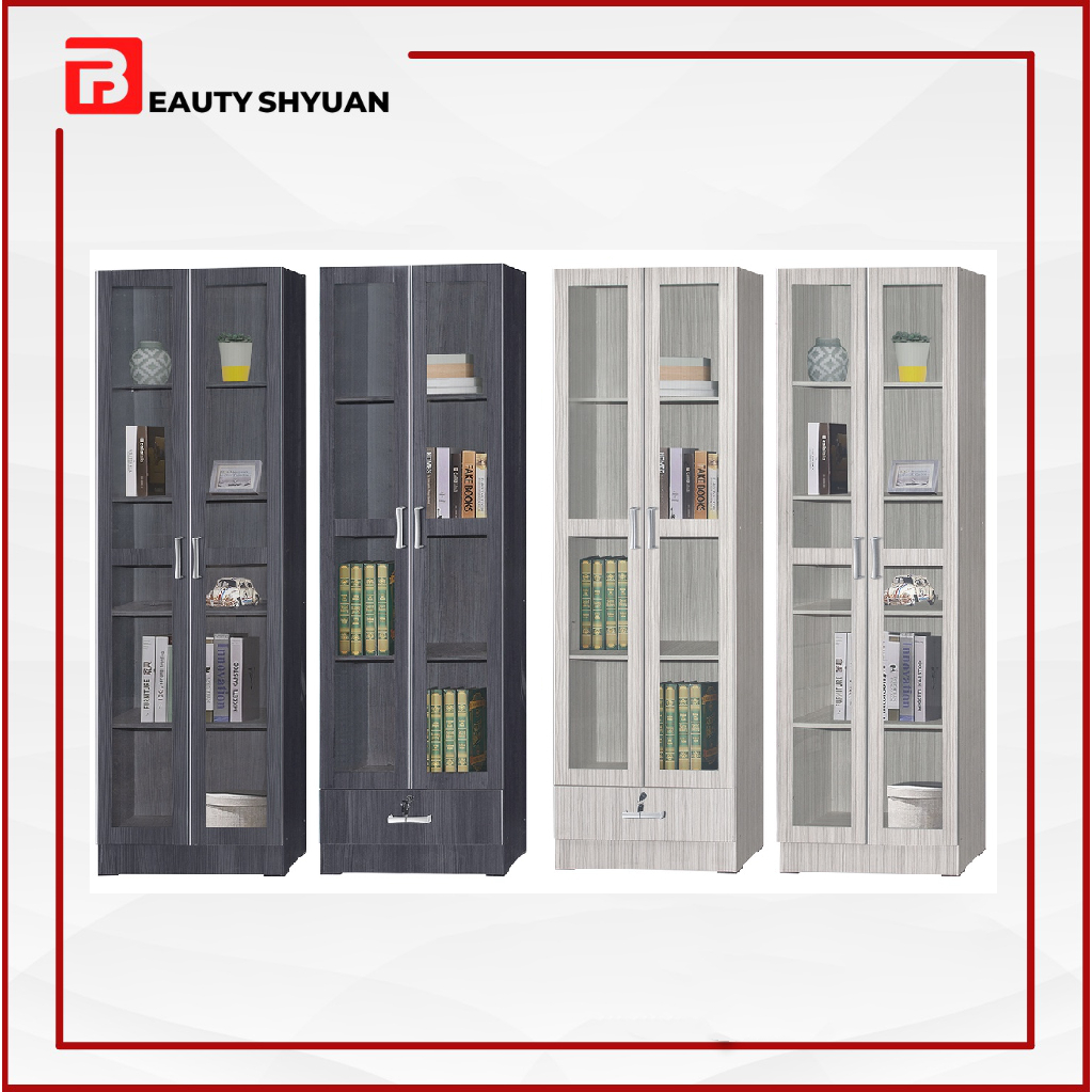 VINCI 2M Glass Display Cabinet Glass Cabinet Display Rack Book Rack ...