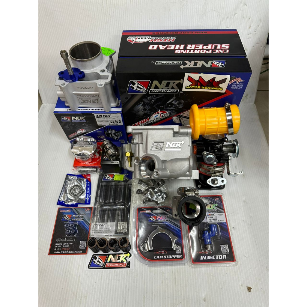 NLK COMBO SUPERHEAD 20/23 BLOK 63MM 22/25 + 65mm VALVE SPRING THROTTLE ...