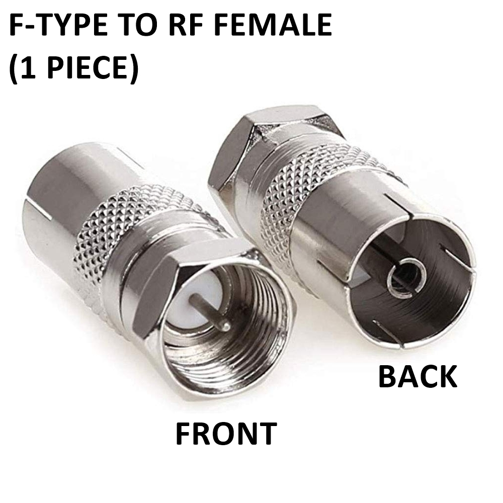 【𝗠𝗬𝗧𝗩 𝗥𝗚𝟲 𝗔𝗗𝗔𝗣𝗧𝗢𝗥】RG6/NJOI/ASTRO COAXIAL CABLE ANTENNA ADAPTER SOCKET ...