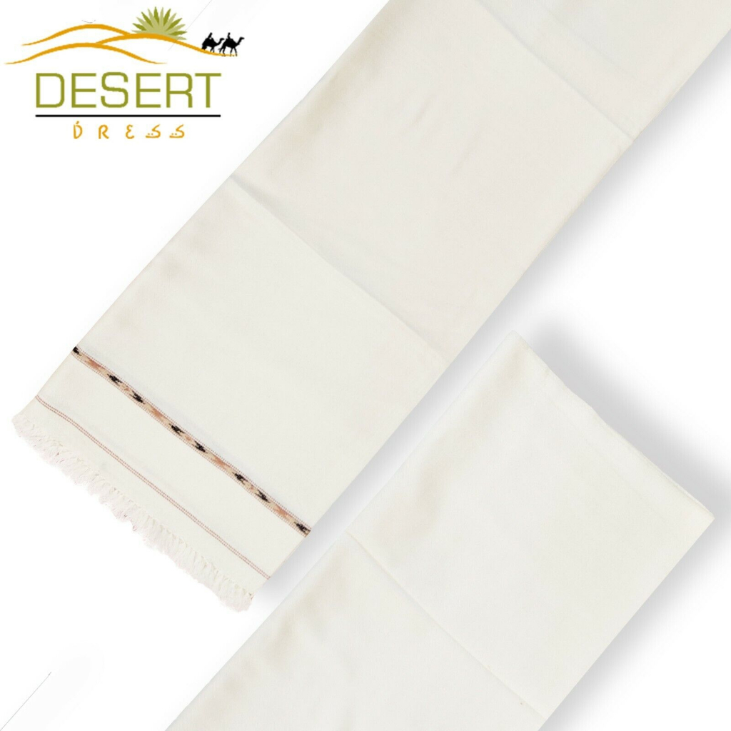Afghan Patu Blanket White Muslim Turban Rida Yamani Original Woven ...