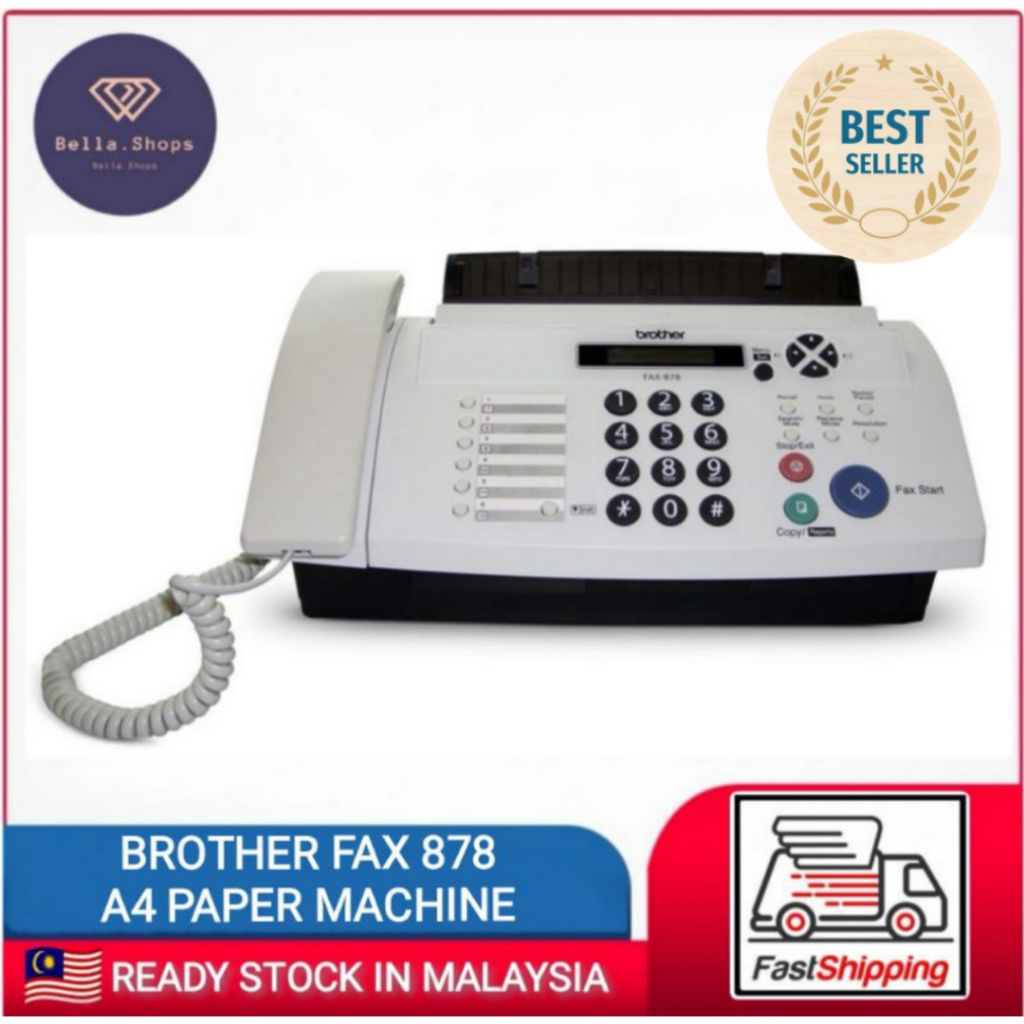 BROTHER FAX 878 A4 PAPER MACHINE | Shopee Malaysia