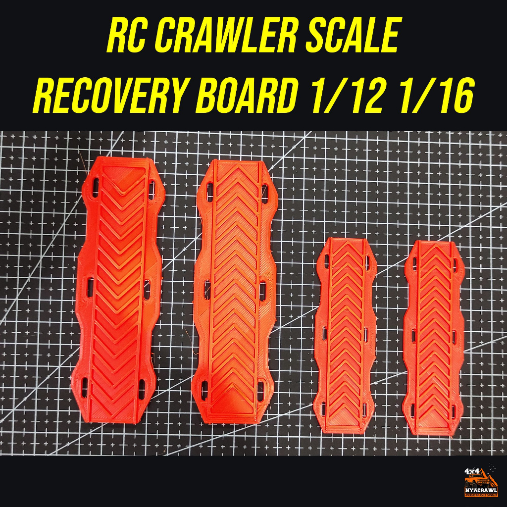 Recovery Board Offroad Orange RC Crawler 1/12 1/16 WPL MN D SERIES ...