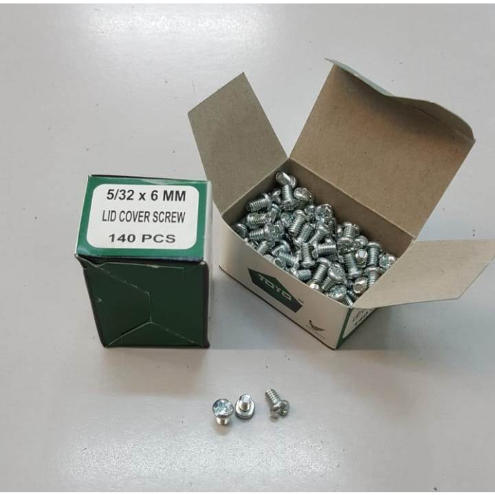 GI CIRCULAR LID COVER SCREW (140PCS/GLOSS) | Shopee Malaysia