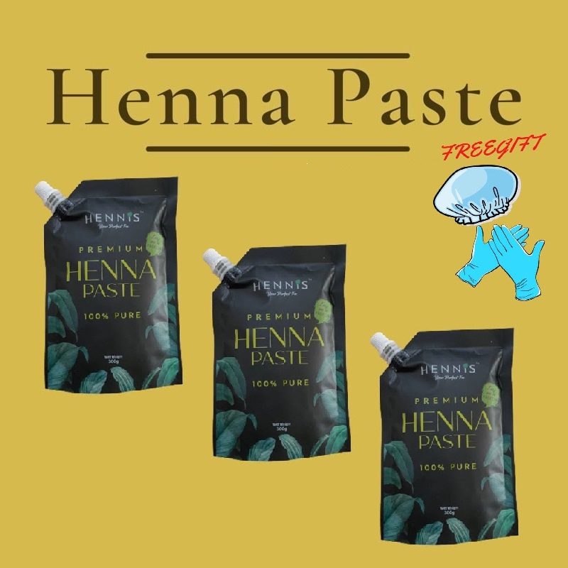 Inai rambut | Inai serbuk | Premium Henna Paste | Premium Henna Powder ...