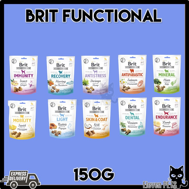 Brit Functional Dog Snack 150G / Brit Insects 200G Snack - ( Brit Care ...