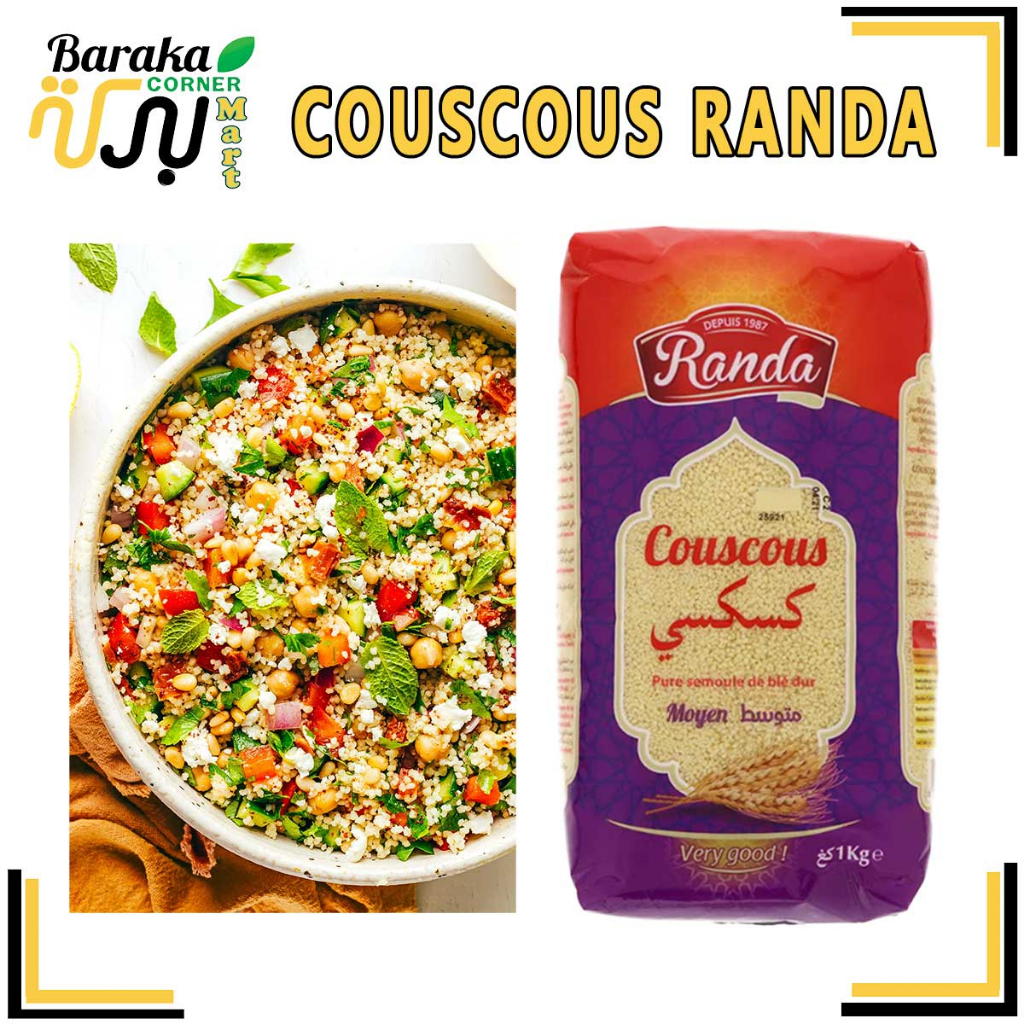 Randa Couscous / Kuskus Nasi Maghribi Randa 100% Durum wheat semolina ...
