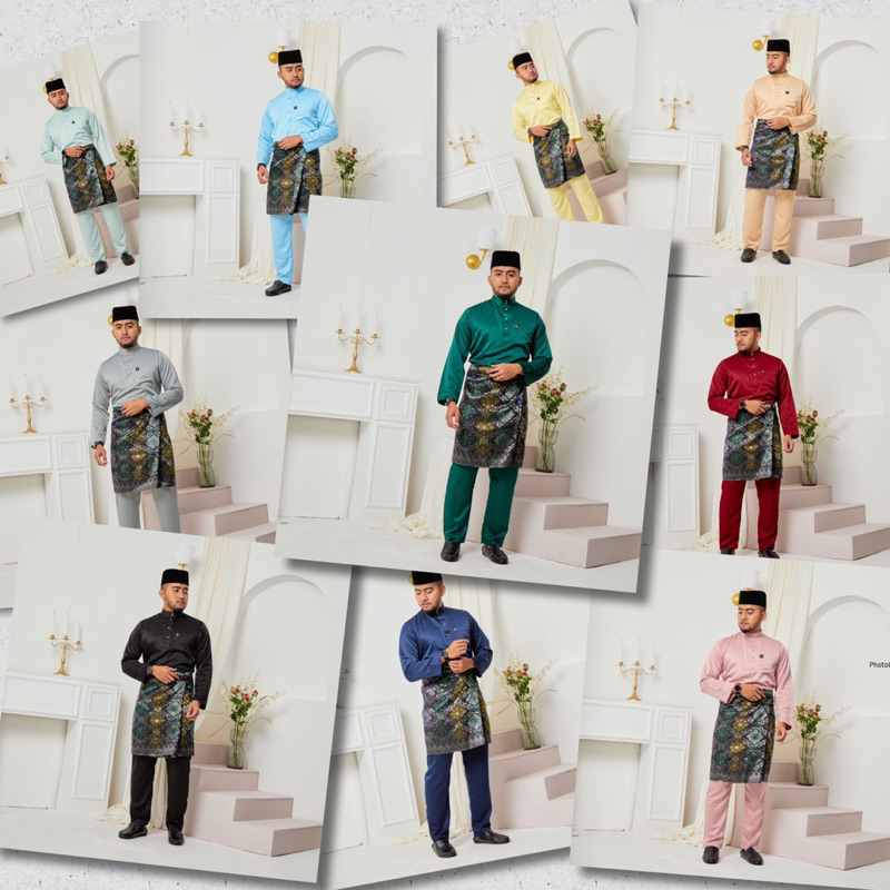 baju melayu regular fit (XS to 3XL) | Shopee Malaysia