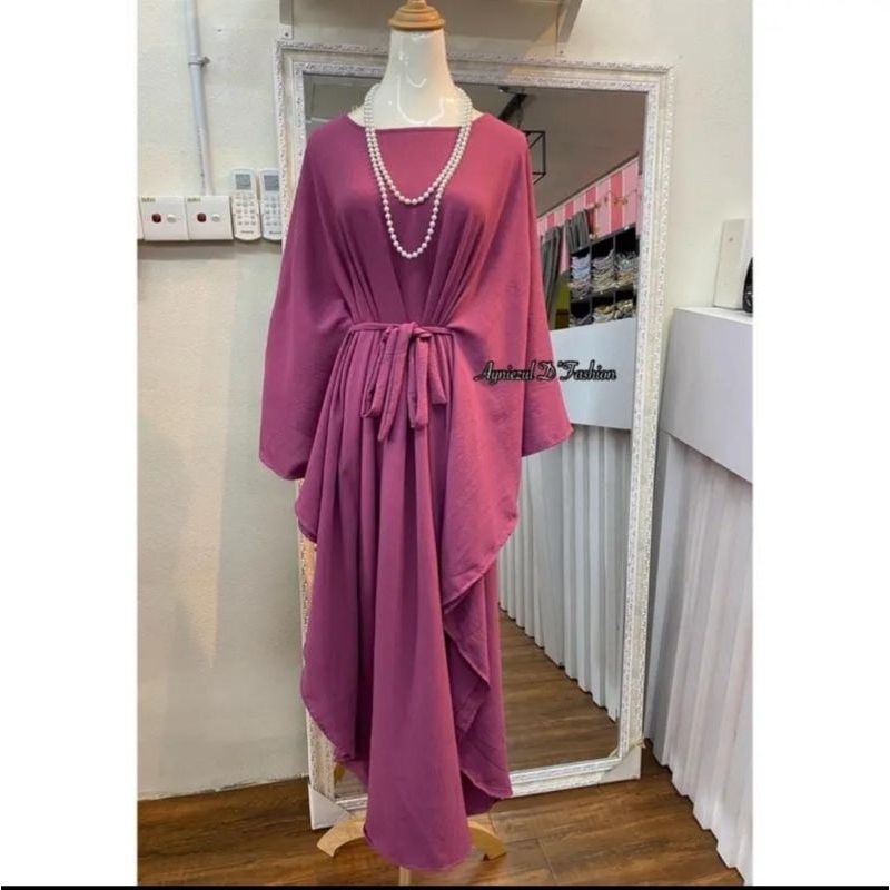 AZRINA KAFTAN / DRESS VIRAL / RATU EXCLUSIVE / EDORA KAFTAN | Shopee ...