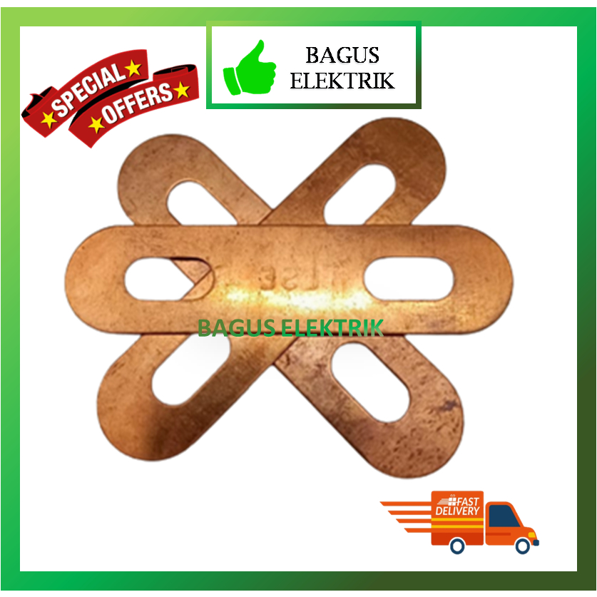 COPPER TRUNKING JOINT / COPPER EARTH LINK 83MM X 21MM X 0.7MM | Shopee ...