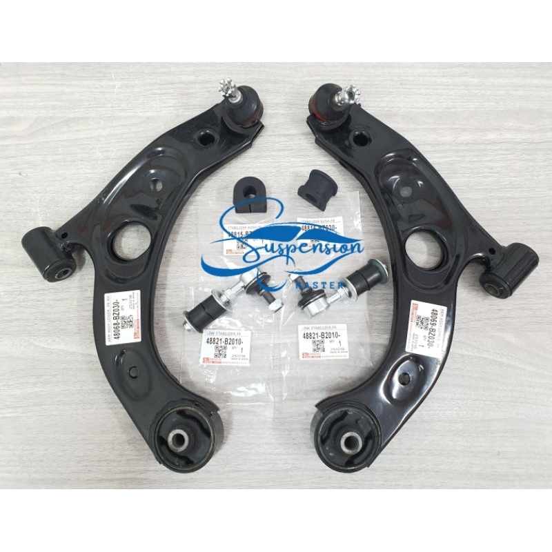 6 IN 1SET - FRONT LOWER ARM / STABILIZER BUSH /STABILIZER LINK ...