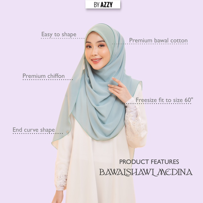 Tudung Bawalshawl Curve | Awning mudah bentuk | Tudung raya | Shopee ...