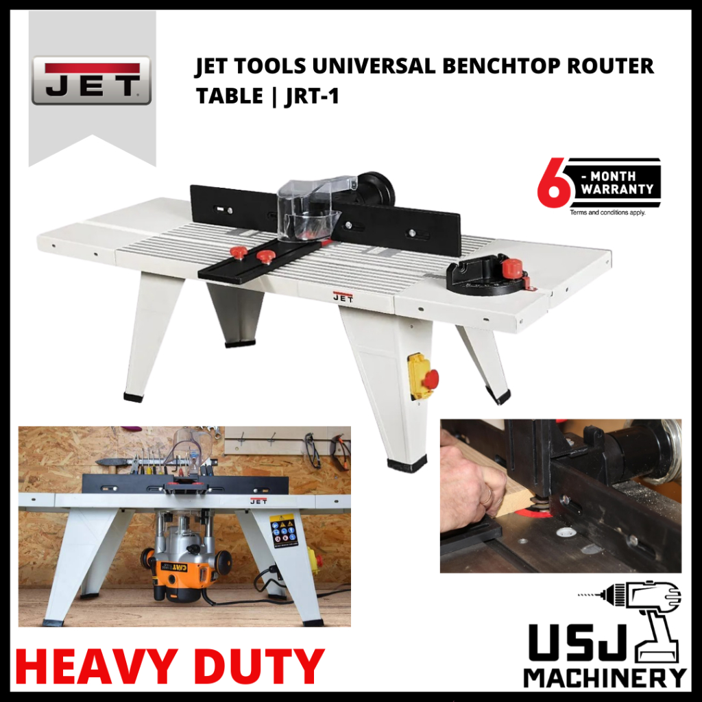 JET Tools Universal Benchtop Router Table JRT-1 - Heavy Duty - 6 Months ...