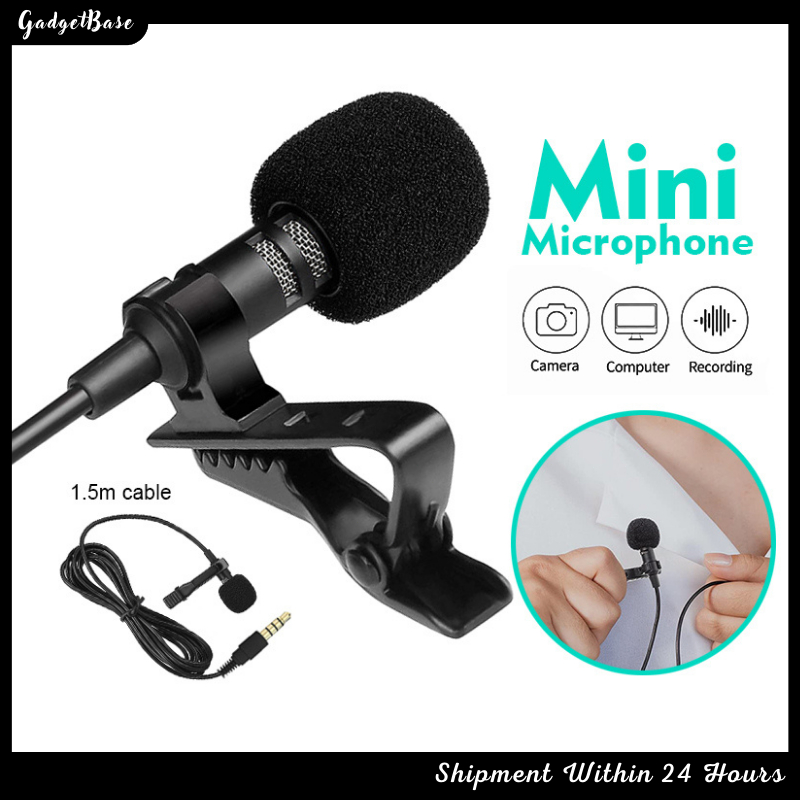 Mini Condenser Microphone 3.5 mm PC Microphone, K Song, Online ...